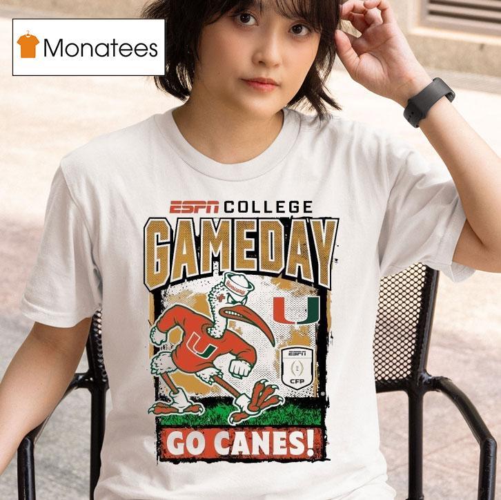 Miami Hurricanes Cfp '25 2026 Go Canes Gameday Mascot Shirt – Teleteeshirt