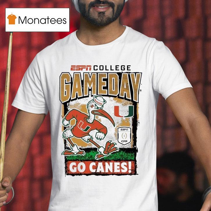 Miami Hurricanes Cfp '25 2026 Go Canes Gameday Mascot Shirt – Teleteeshirt